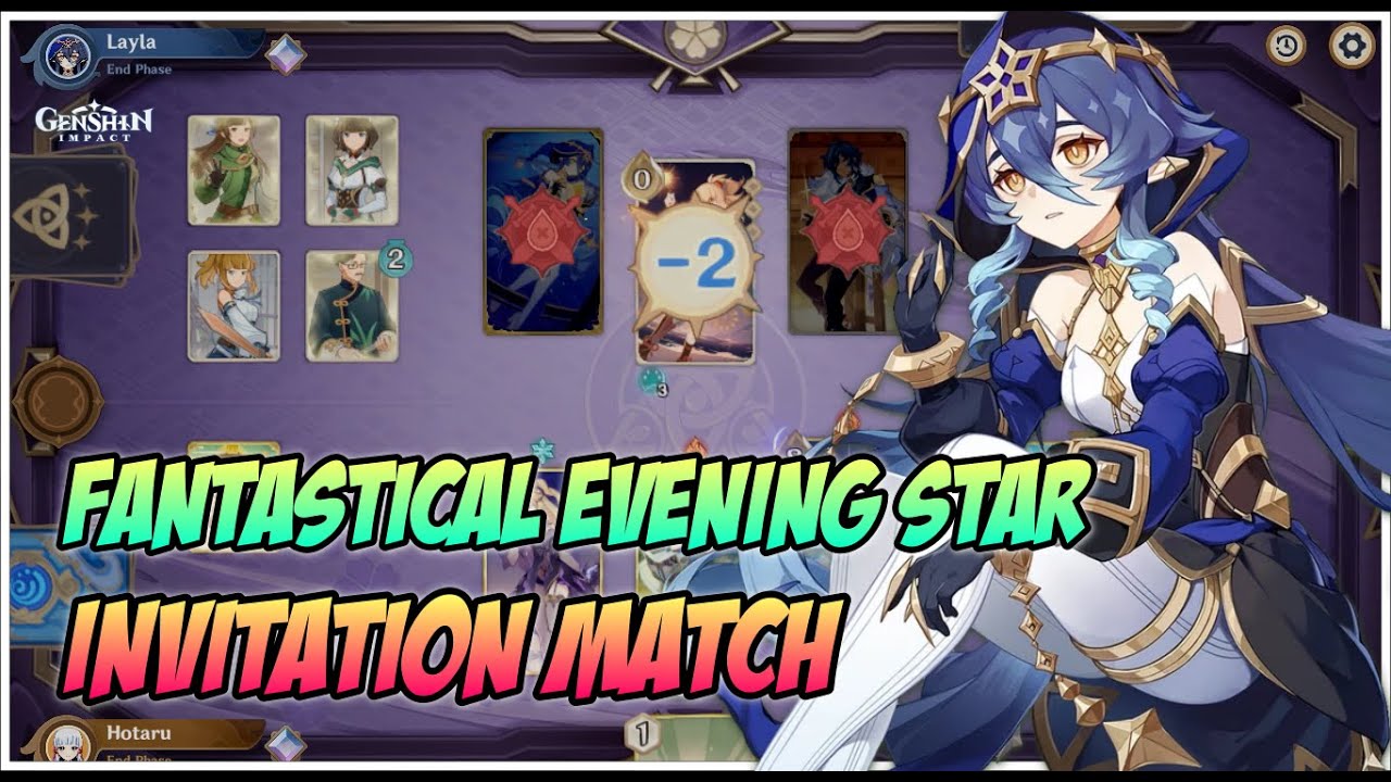 How to Beat Layla at TCG (Invitation Match) - Genshin Impact - YouTube