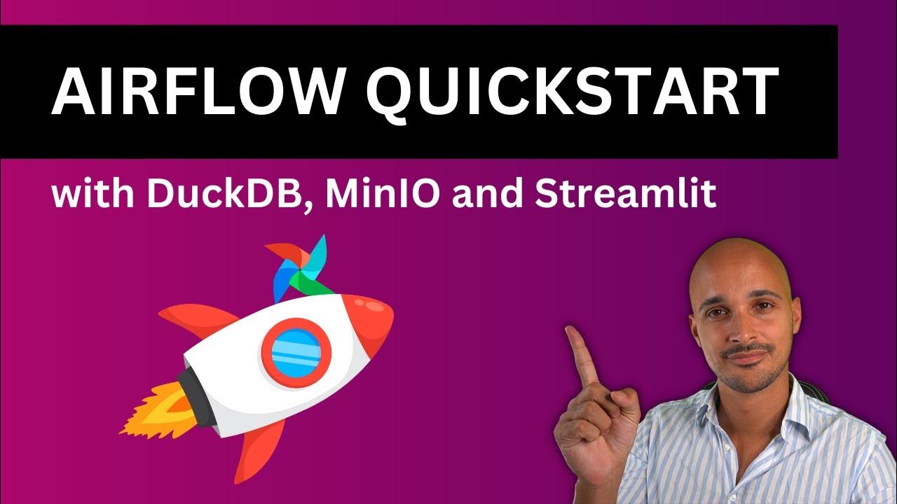 Airflow Quickstart Project with DuckDB, MinIO and Streamlit - YouTube