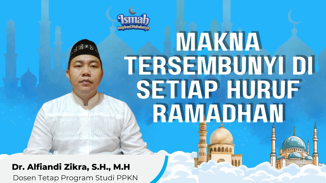 Dr. Alfiandi Zikra, S.H., M.H - Makna Tersembunyi di Setiap Huruf ...