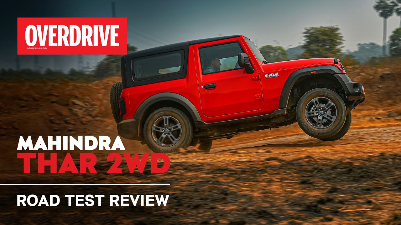 Mahindra Thar 2WD review - no 4x4, no problem | OVERDRIVE - YouTube