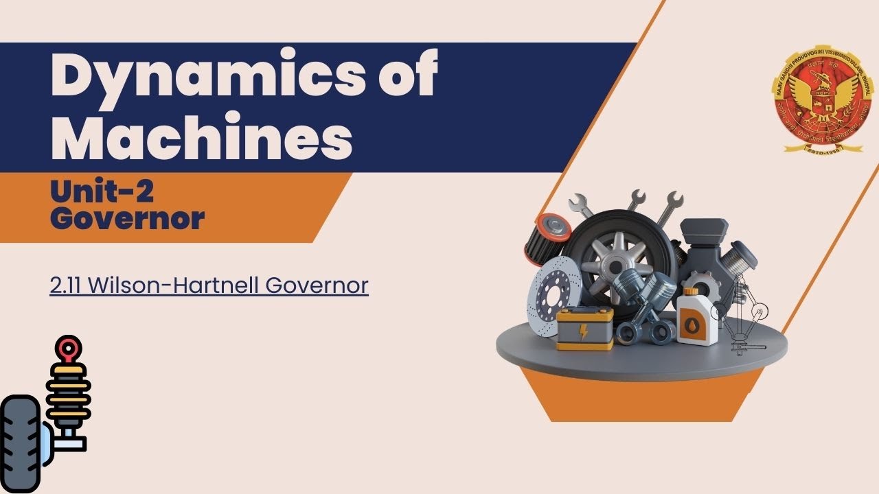 2.11 Wilson-Hartnell Governor | ME503(B) | - YouTube