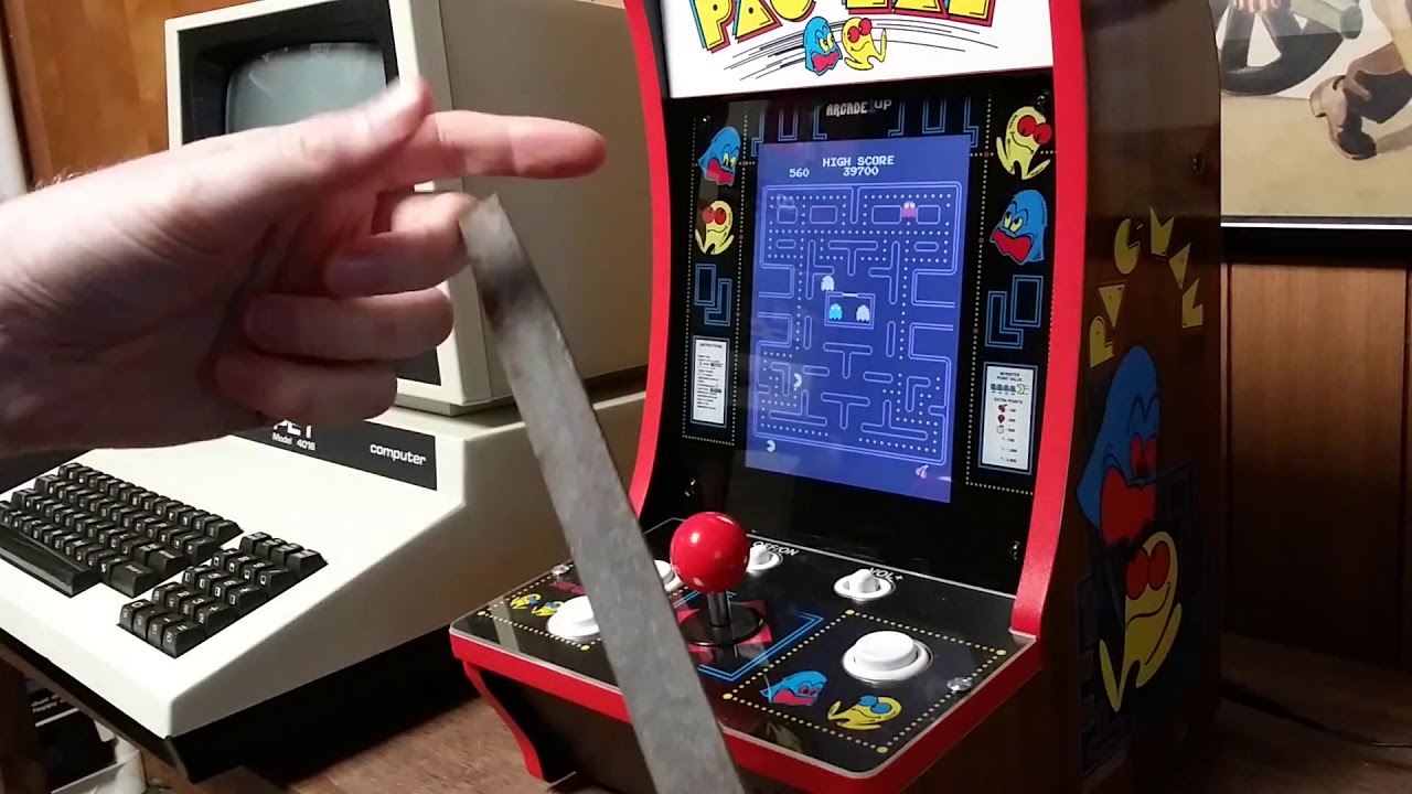 Arcade1Up 40th Anniversary Pac-Man File Hack - YouTube