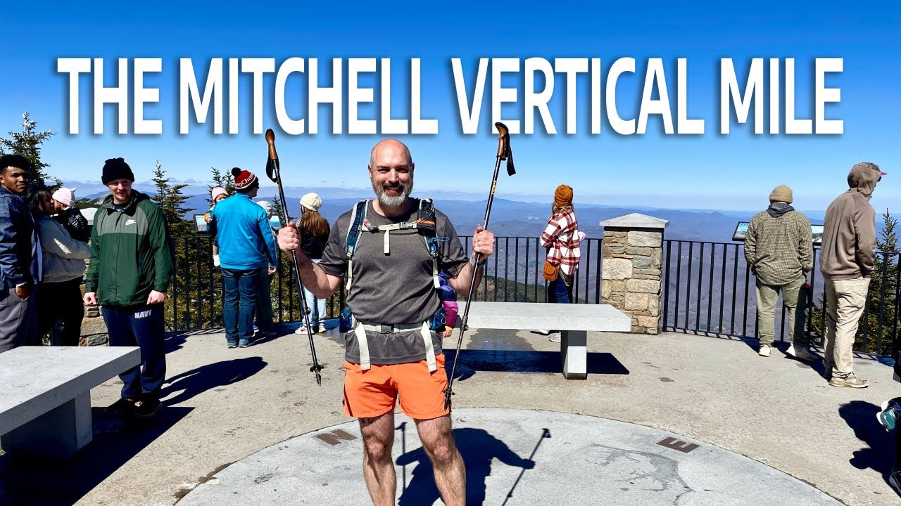 The Mount Mitchell Vertical Mile! First Time on Record! - YouTube