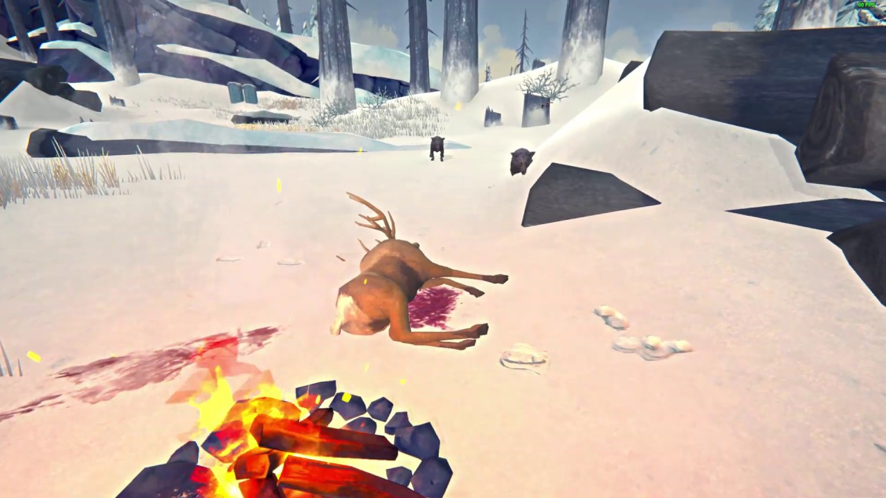 The Long Dark: New Wolf AI attacking ignoring campfire! - YouTube
