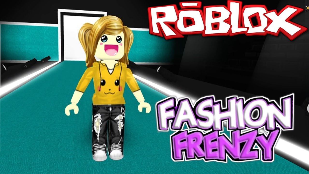 PIKACHU! ROBLOX - FASHION FRENZY - GAMEPLAY - YouTube