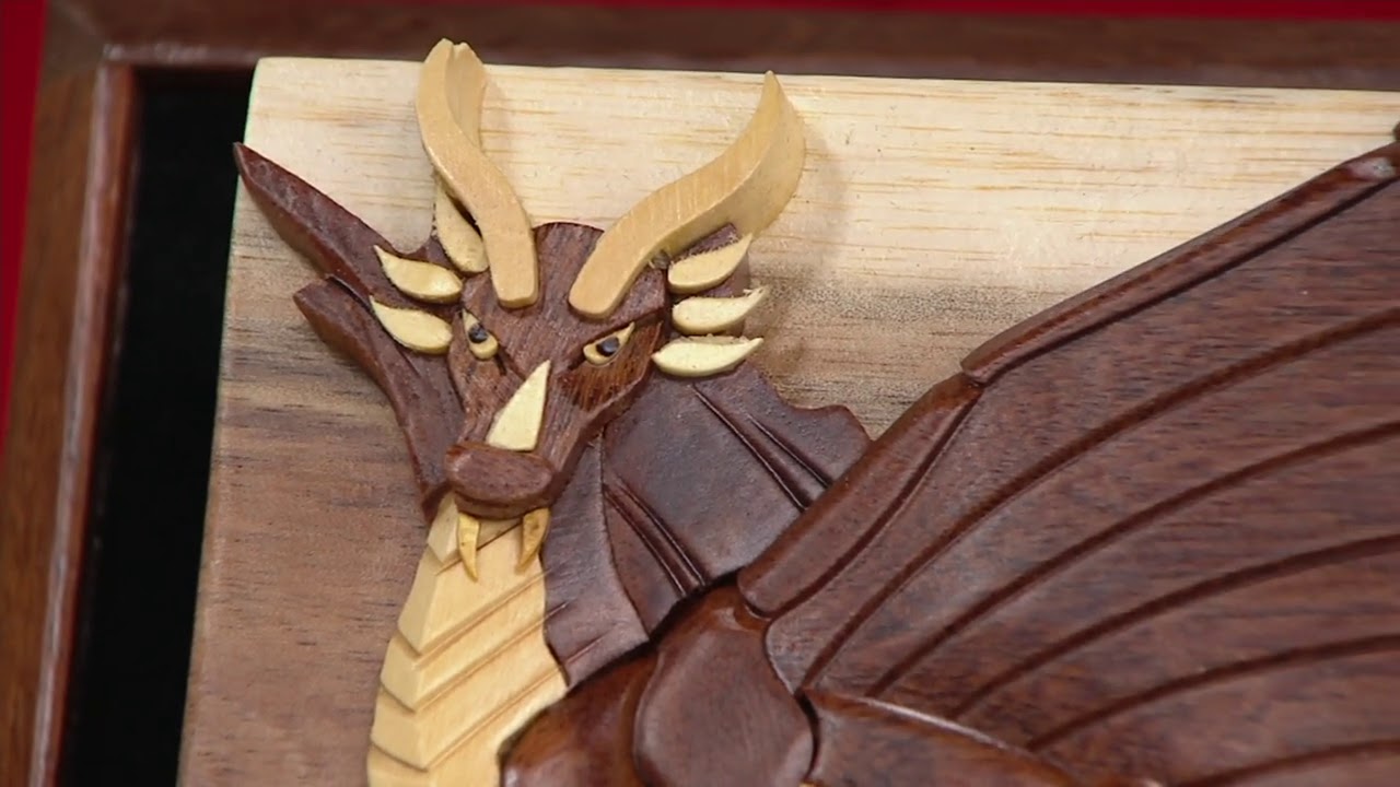 Handcrafted Hardwood Storage Puzzle Box w/ Magnetic Closure on QVC ...