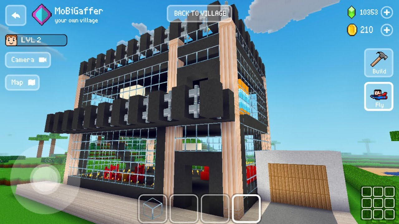 Block Craft 3D: Crafting Game #3046 | Small Black House 🏠 - YouTube