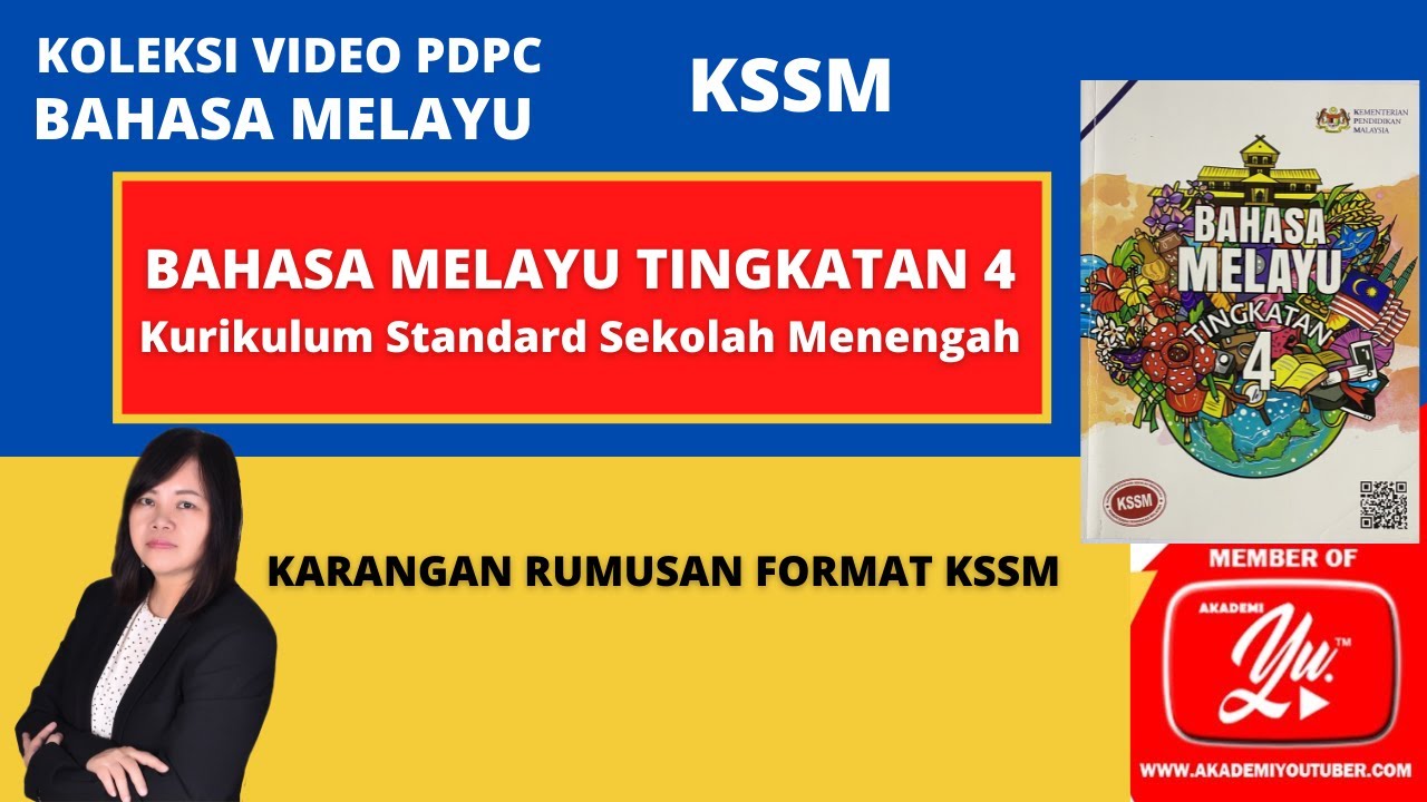 PDPR KARANGAN RUMUSAN FORMAT KSSM - YouTube