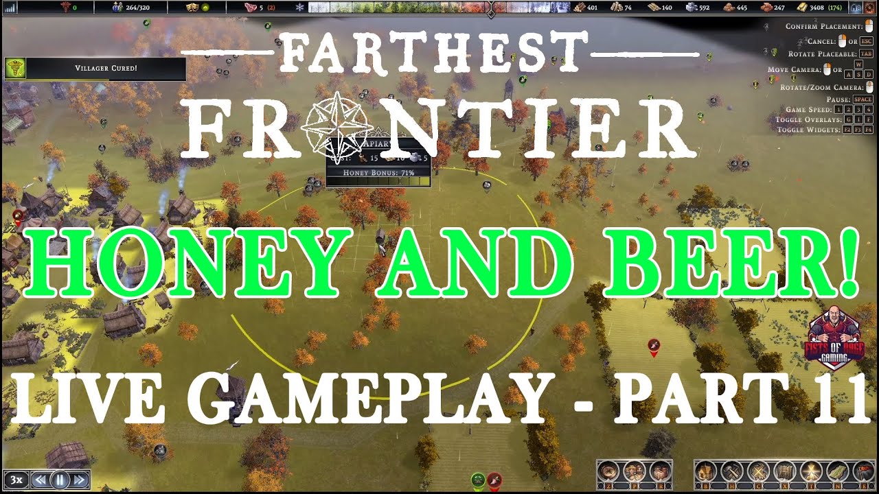 Farthest Frontier Gameplay - Ironholm Part 11 - Live Gameplay - YouTube