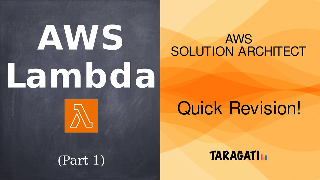 AWS Solution Architect: Lambda (Compute, Storage, Security & Concurrency) - Part 1 Quick Review ...