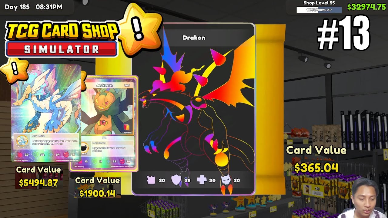Mendapatkan Tiga Kartu Mahal Sekaligus TCG Card Shop Simulator #13 ...