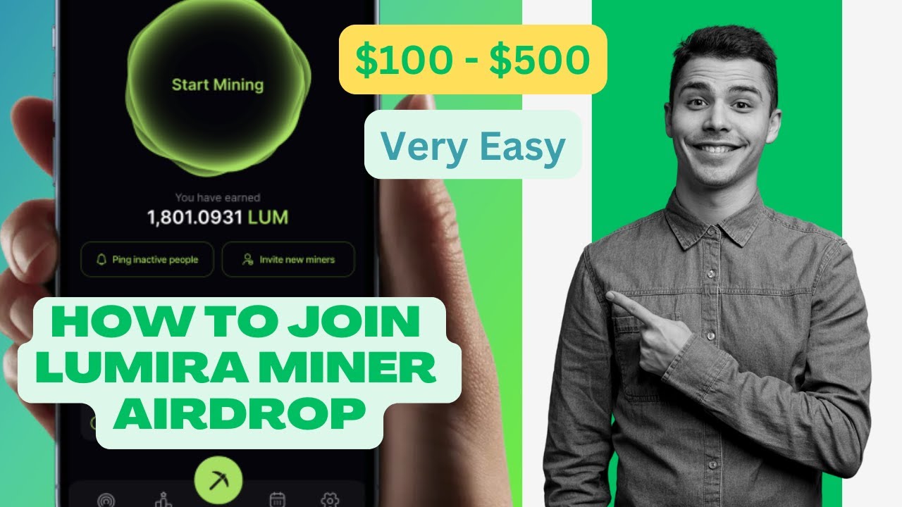 How to Join Lumira Miner Airdrop | Lumira App Mining | Lumira Airdrop ...