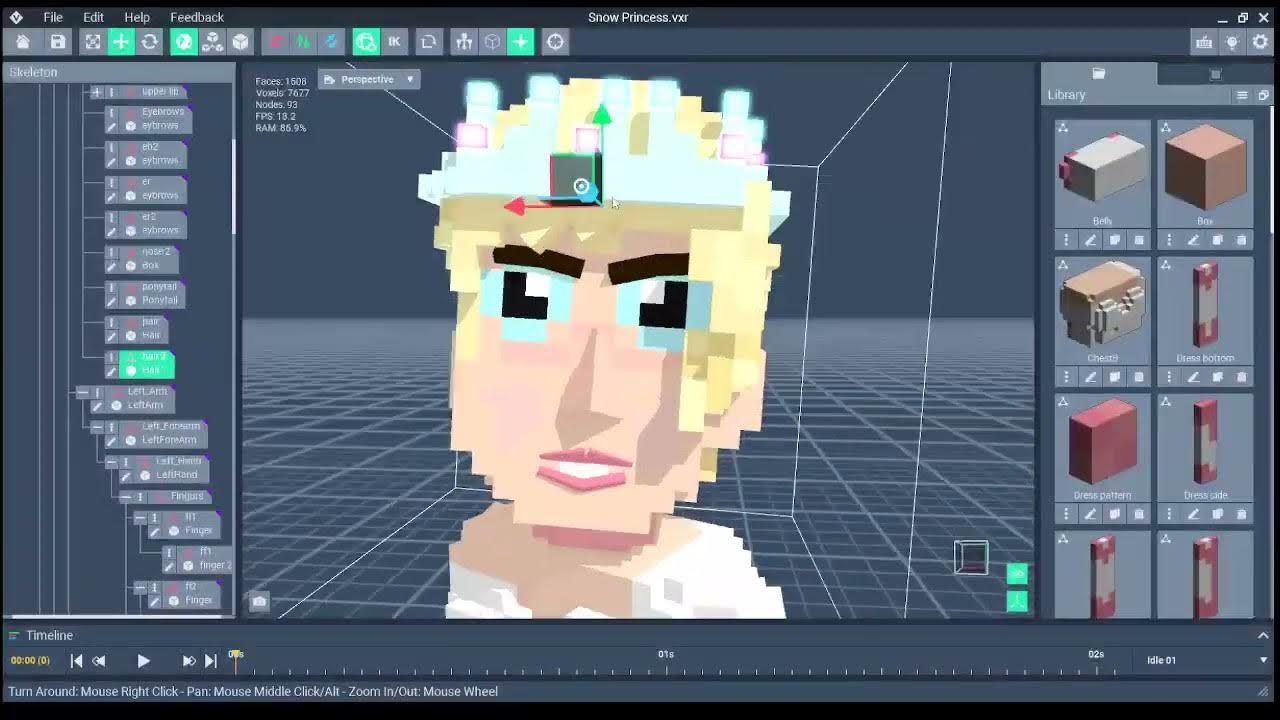 Voxel Art speed edit. - YouTube