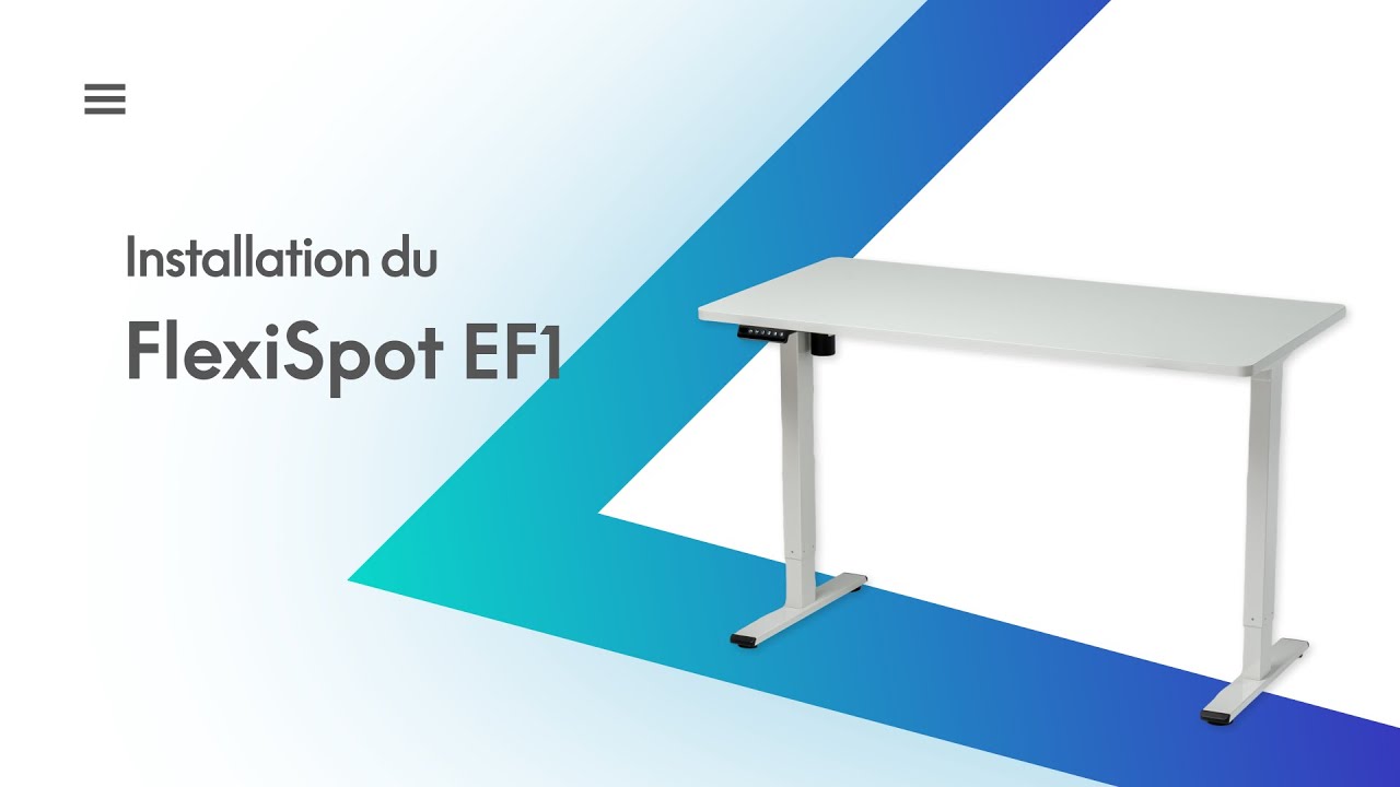 Flexispot EF1 Guide d'installation - YouTube
