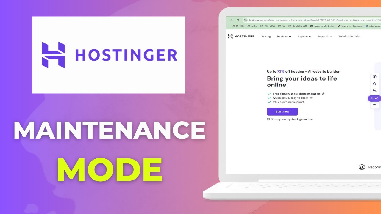 How To Enable Maintenance Mode In Hostinger - YouTube