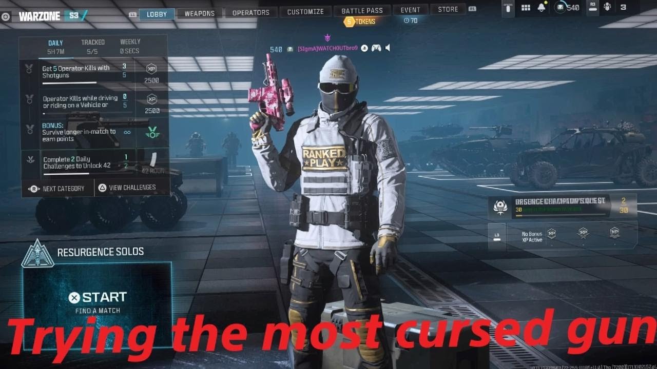 The most cursed gun you can get - YouTube