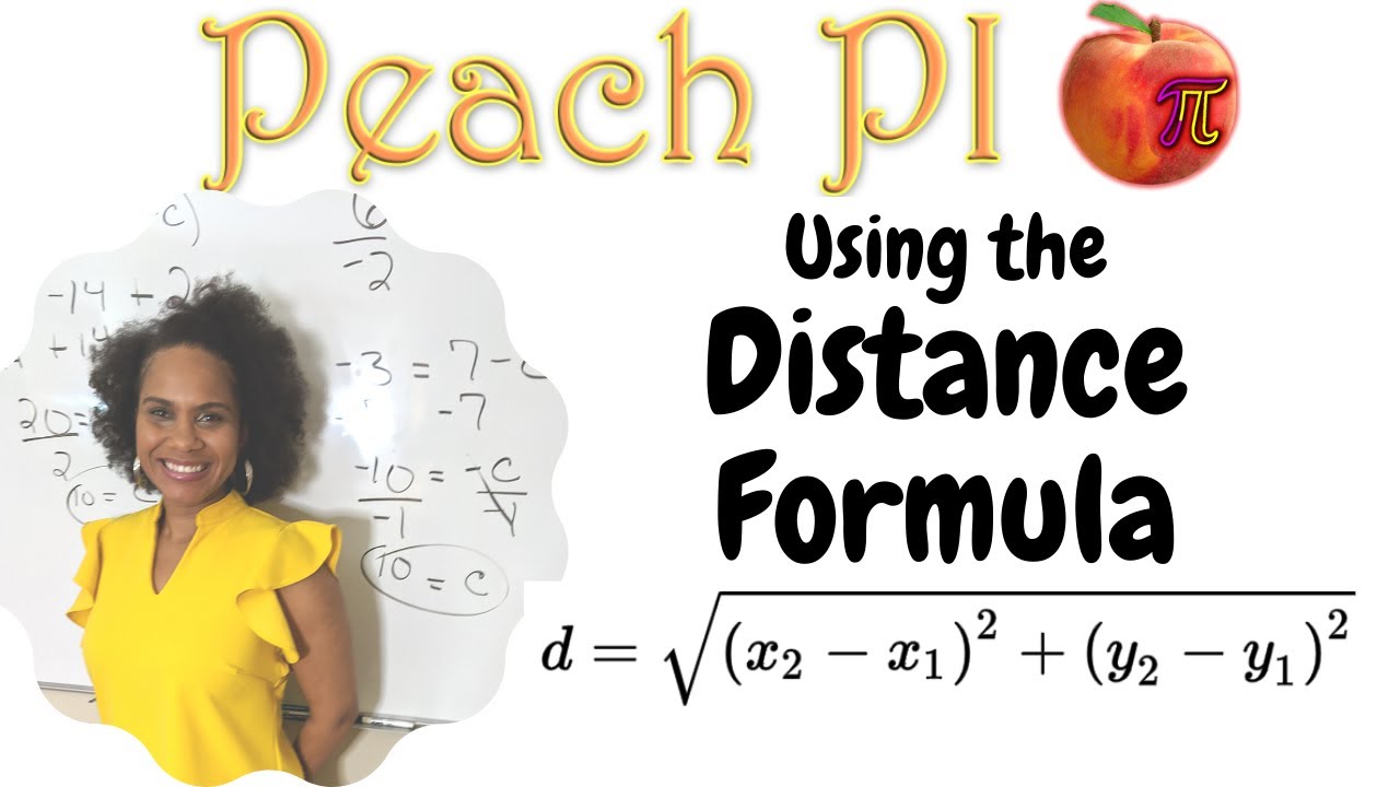 Using the Distance Formula - YouTube