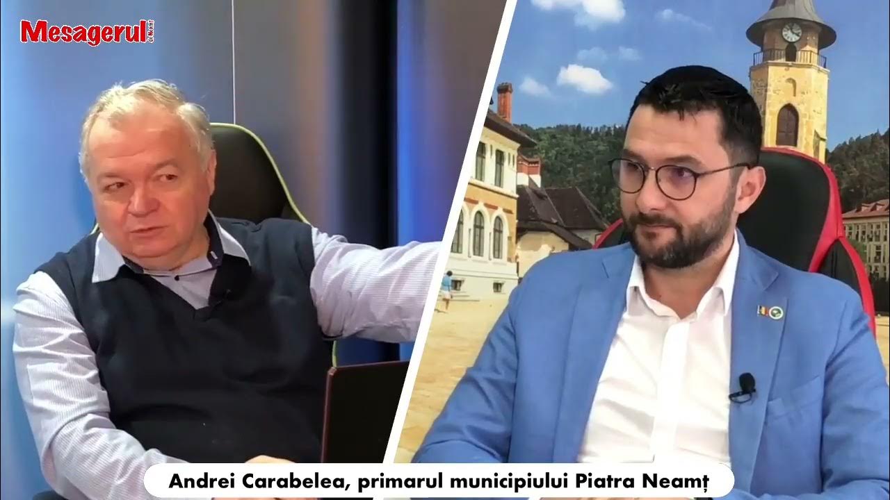 Cafeaua de dimineață 16 02 2023 Invitat Andrei Carabelea, primarul municipiului Piatra Neamț ...