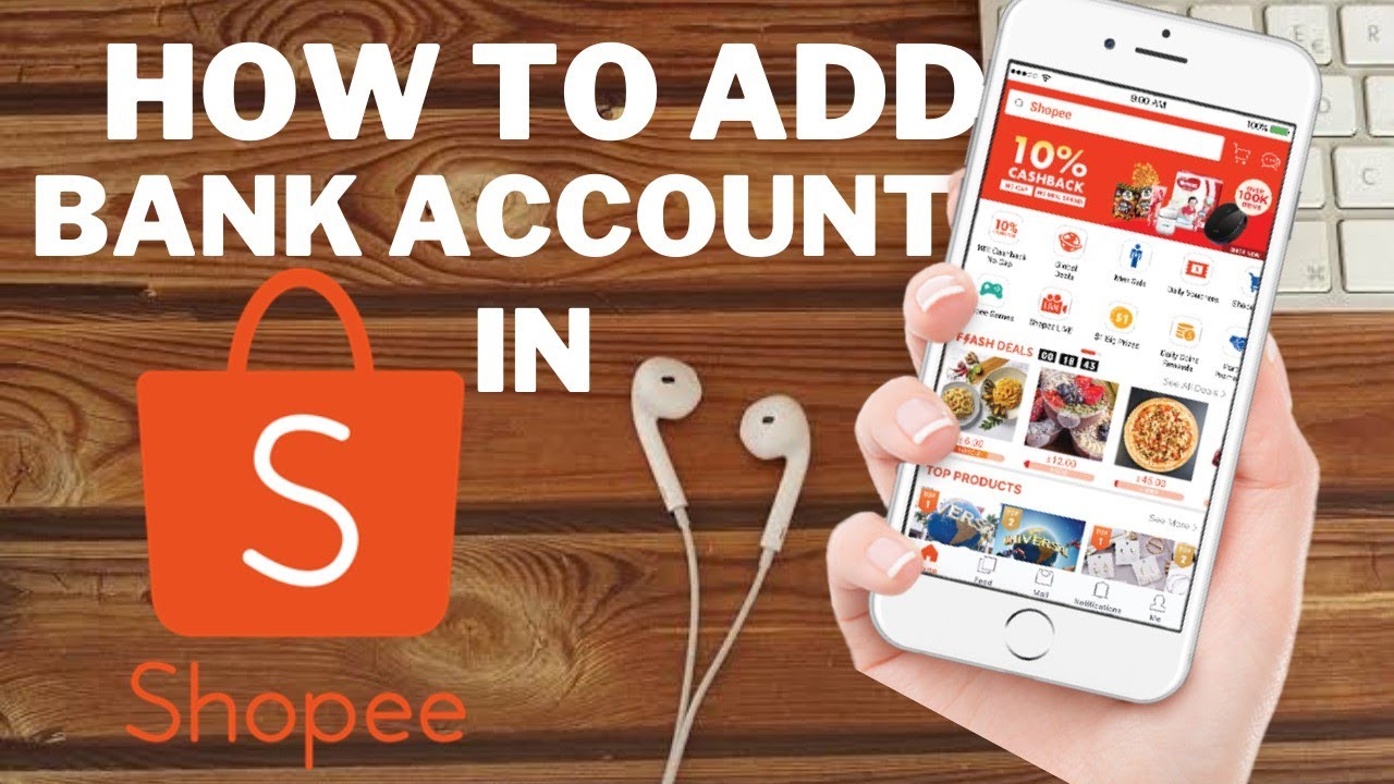 HOW TO ADD BANK ACCOUNT IN SHOPEE APP | SHOPEE PHILIPPINES - YouTube