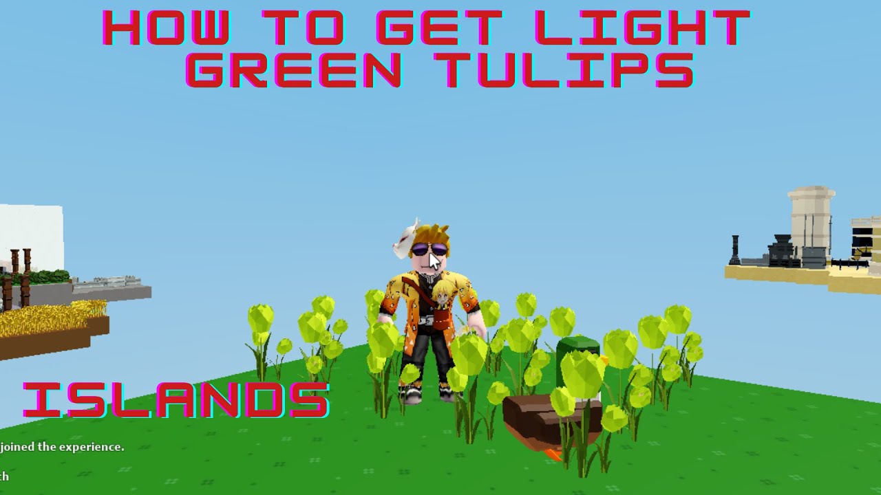 How to get Light GREEN TULIPS - Islands - Roblox - YouTube