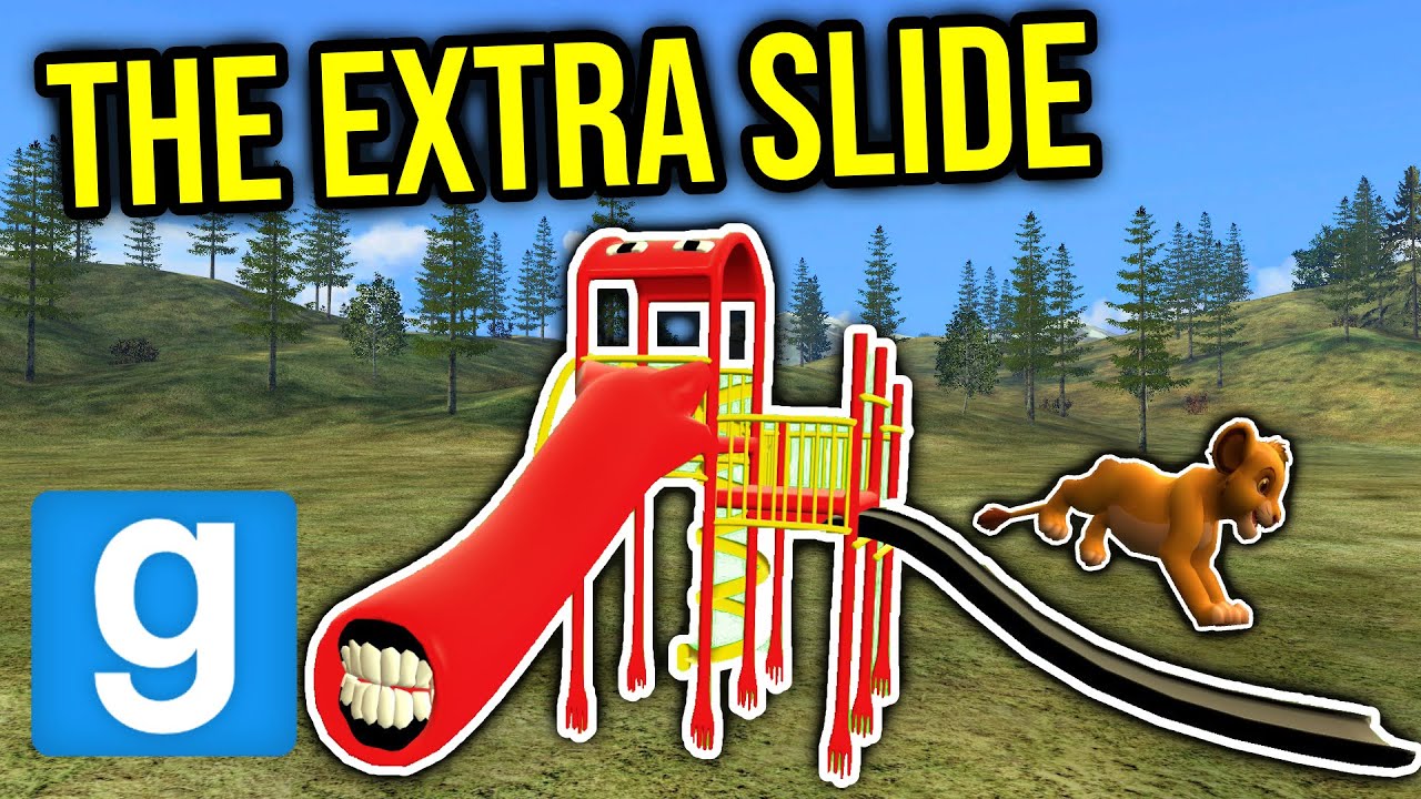 DON'T RIDE THE EXTRA SLIDE!! (Garry's Mod Nextbot) - YouTube