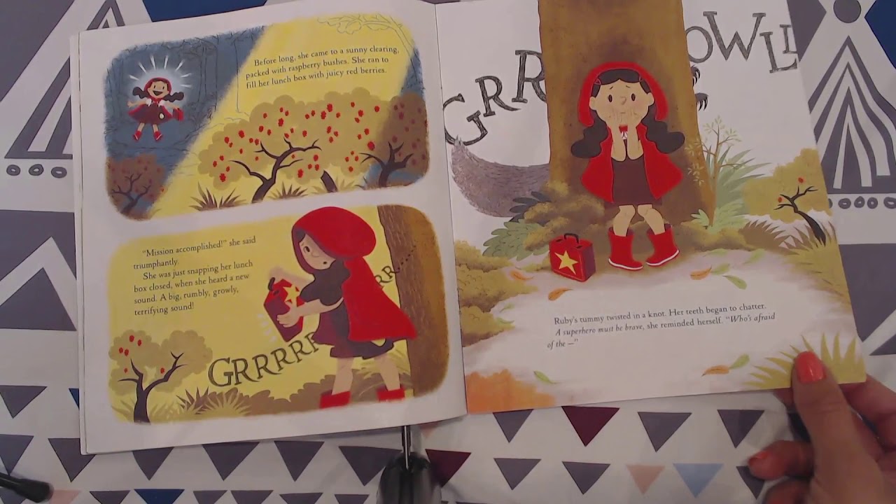 Super Red Riding Hood (read aloud) - YouTube