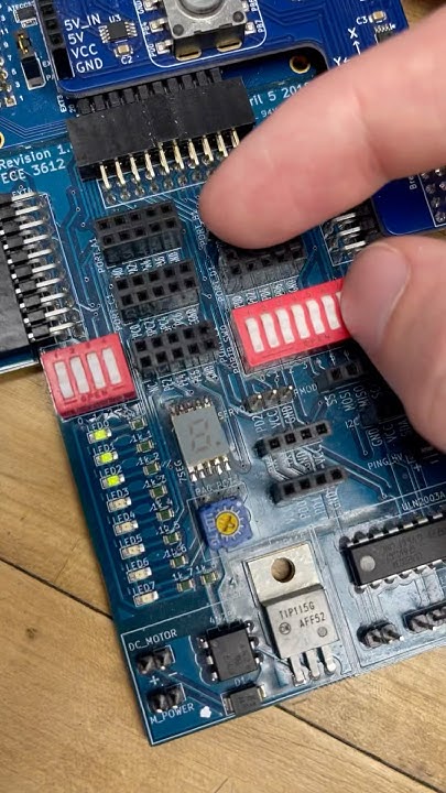 Displaying binary values. Processors Lab 6 - YouTube