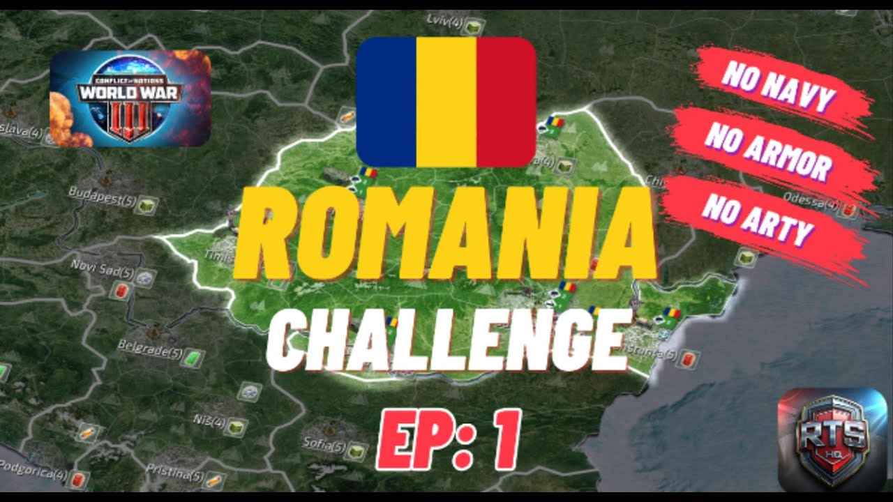 CON WW3: ROMANIA Ep1/Game strategy, first encounter. # ...