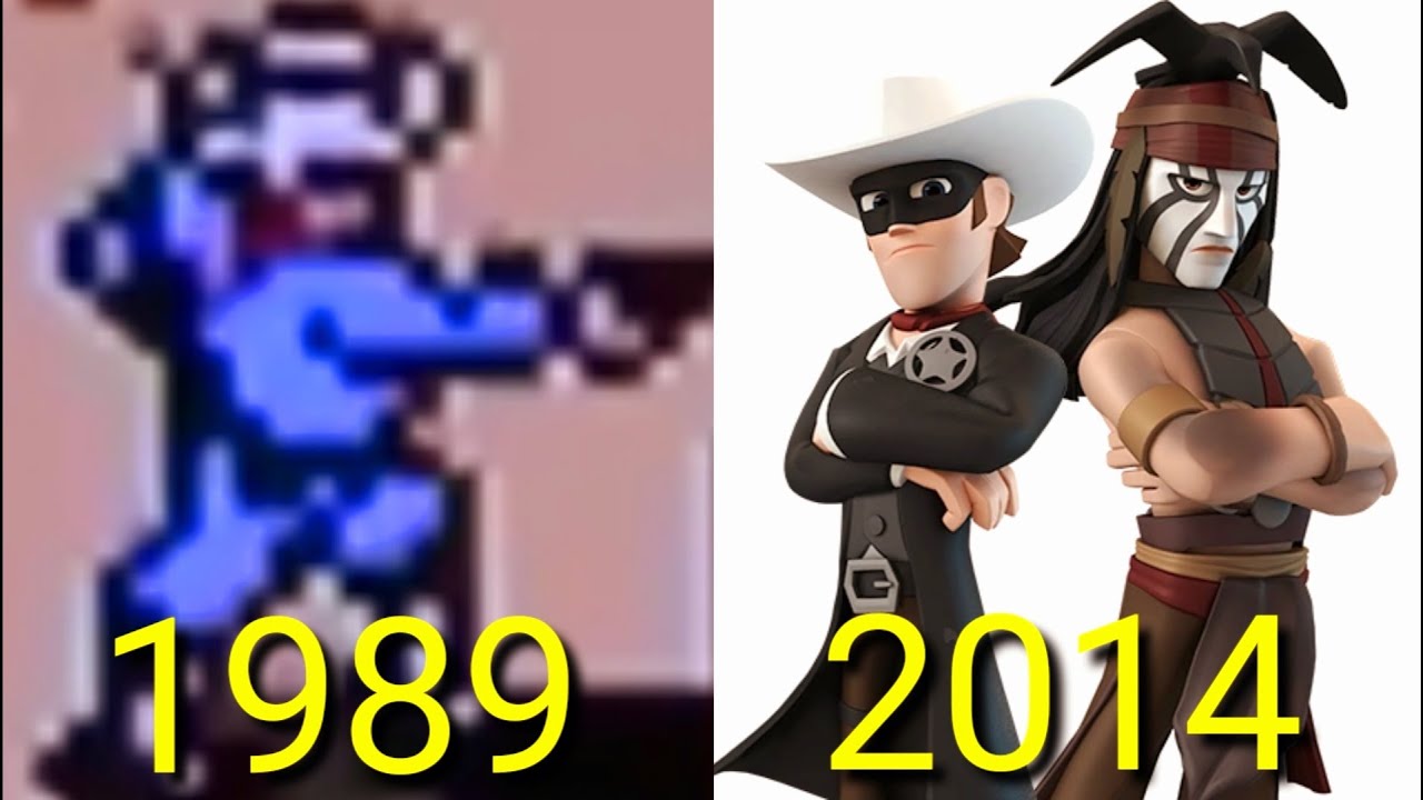 Evolution of The Lone Ranger Games 1989~2014 - YouTube