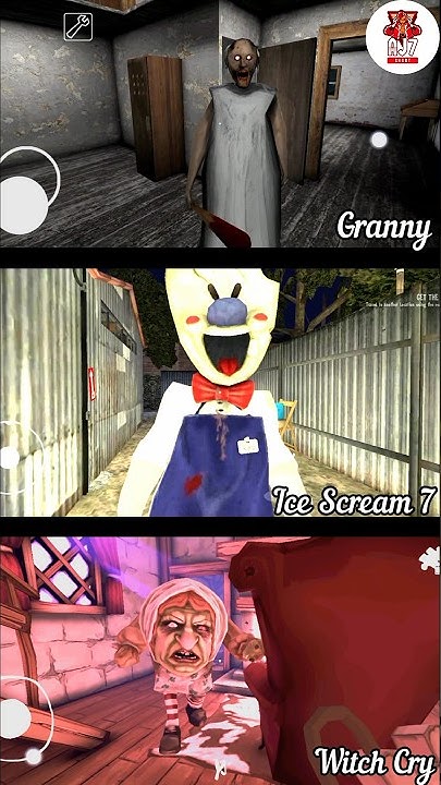 Granny Vs Ice Scream 7 Vs Witch Cry #icescream7 #granny #witchcry - YouTube