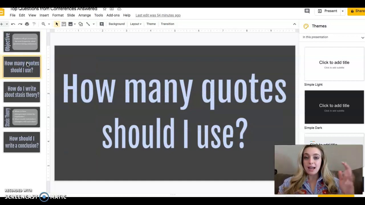 FAQ about the MTCE from Conference Week - YouTube