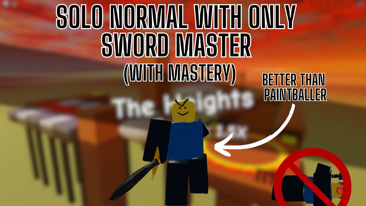 Sword Master With Mastery Decimates Normal Mode....(Doomspire Defense ...