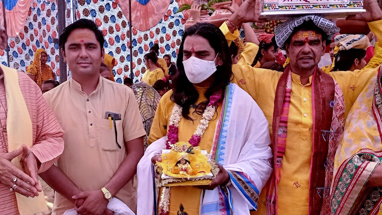श्री मद भागवत कथा, ग्रा.खोरनाDay-6 sri somy Krishna ji maharaj13.5 ...