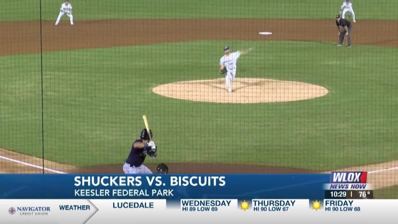 SHUCKERS BASEBALL: Biloxi vs. Montgomery (Game One, SLDS) [09/17/24 ...