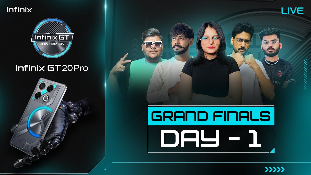 Infinix GT PowerPlay SO1 - BGMI Edition | Grand Finals ft Godl Lolzz ...
