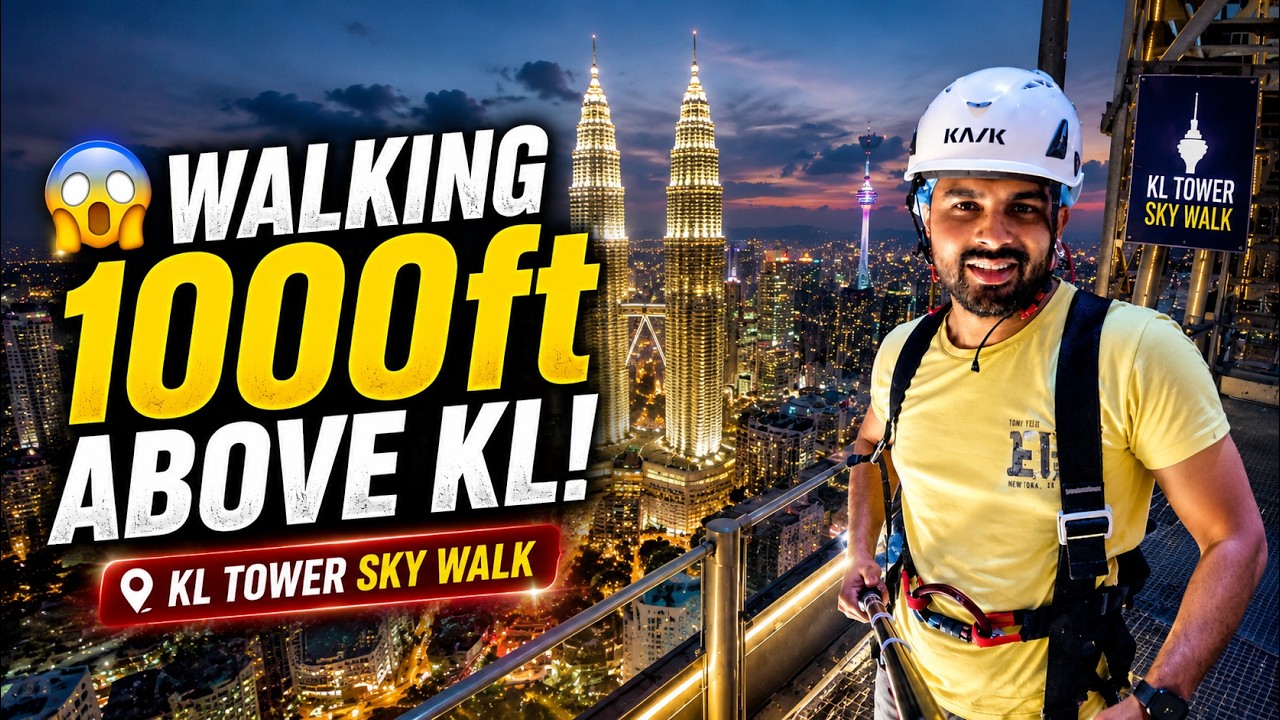 KL Tower SKY WALK in Kuala Lumpur Full Tour #Malaysia: A Must-See Place ...