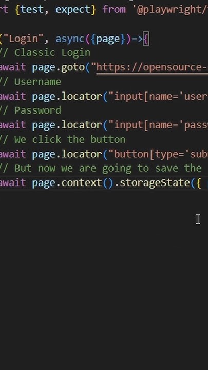 Seamless Login Automation: Mastering Playwright with Storage State - YouTube