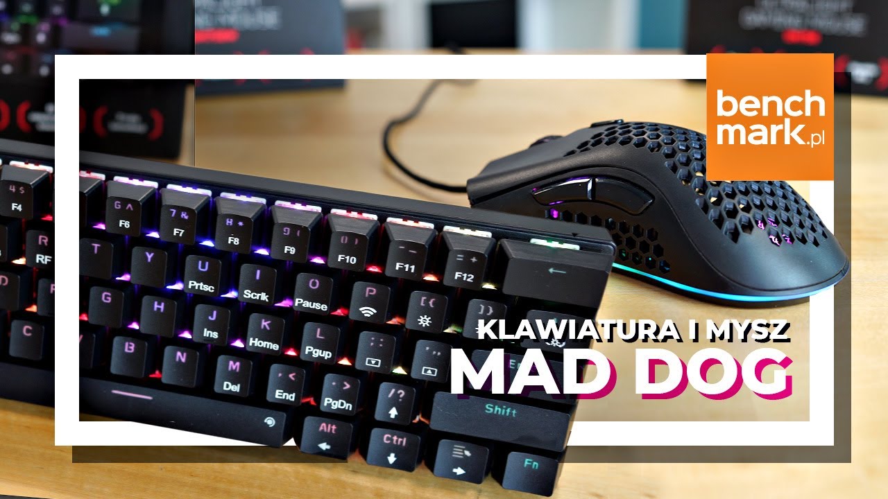 Gramy w Minecraft Legends z Mad Dog’iem – klawiatura GK850K i mysz ...
