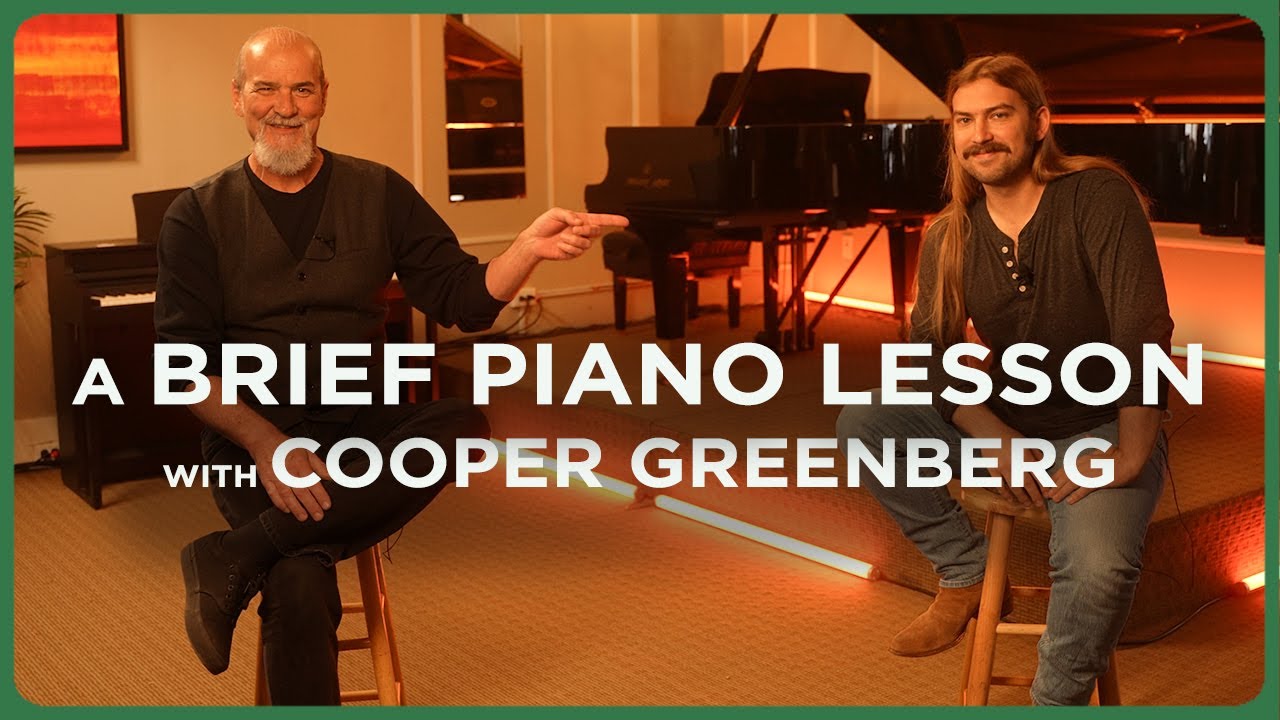 A Brief Piano Lesson with Cooper Greenberg - YouTube