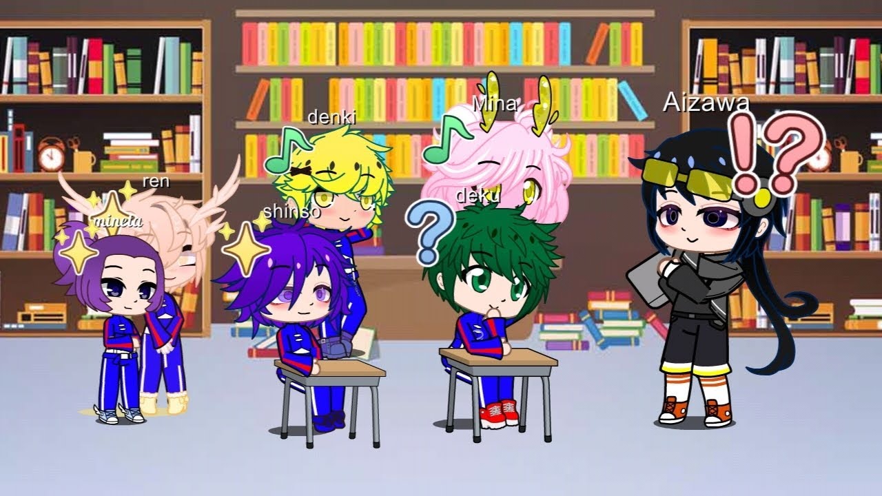Hero training day Ren does with his class part 2/3 [ mha || gachaclub ...