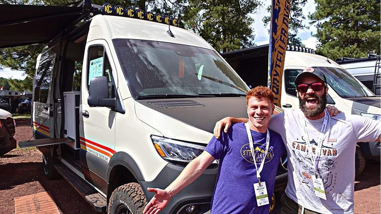 The NEW 2022 Storyteller Overland BEAST MODE 4X4 Van Has ARRIVED - YouTube