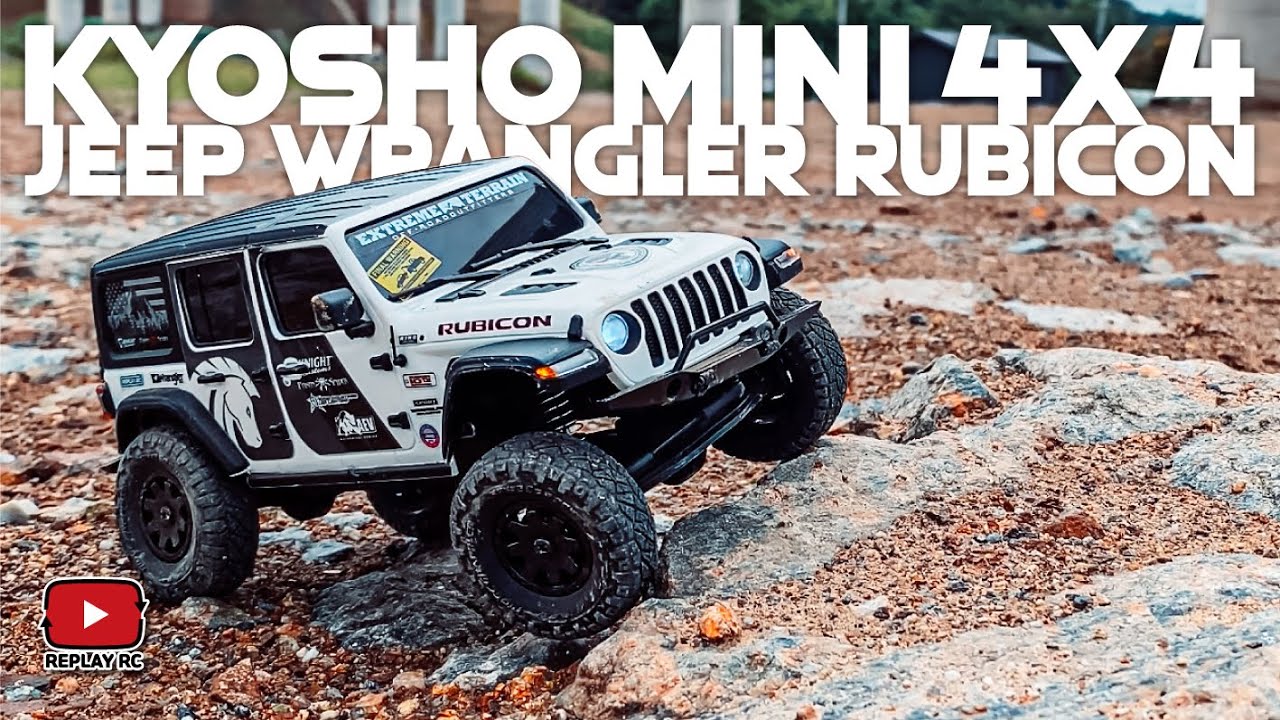 RC Car. Jeep Wrangler Rubicon Construction rock crawler2 | Mini-z 4x4 ...