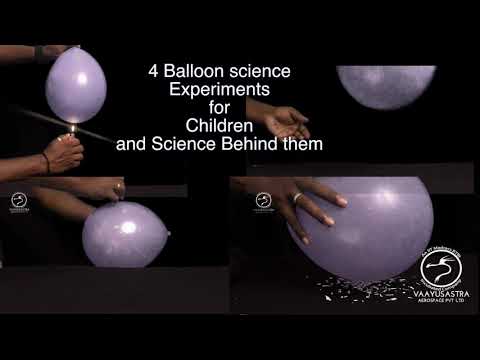 4 Balloon Experiments | Static Electricity | Centripetal Force | Heat ...