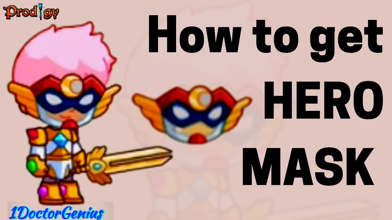 BRONZE TIER : How to get HERO MASK @hero bronze tier 2:Prodigy math ...