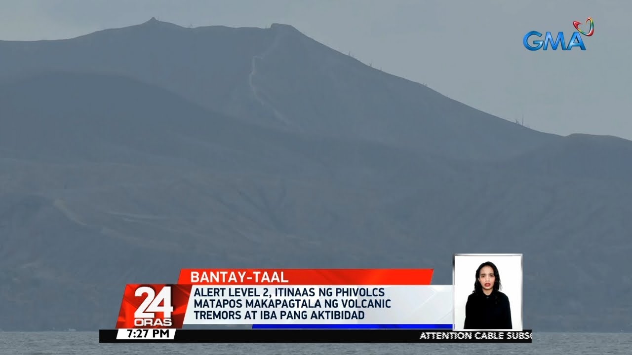 'INCREASING UNREST' Alert level 2 raised over Taal Volcano —PHIVOLCS ...