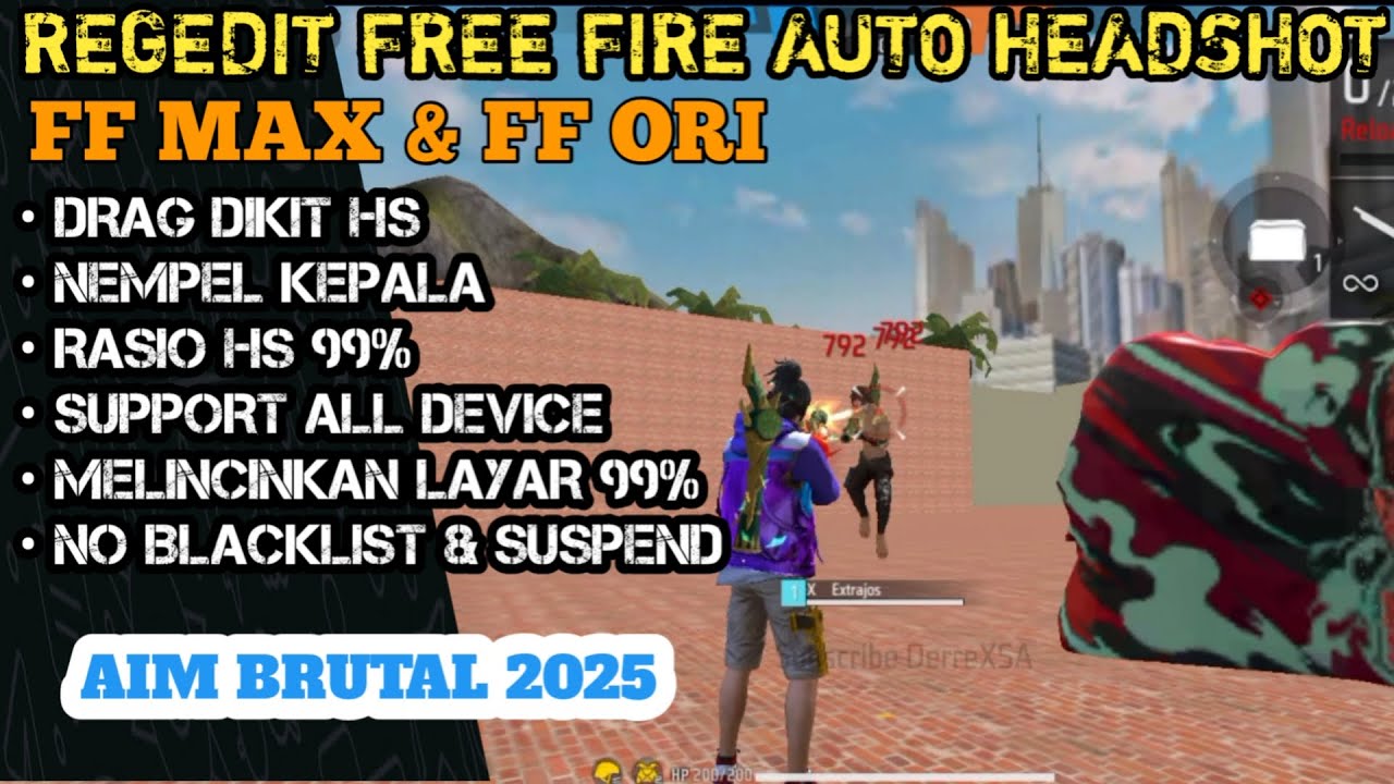 CONFIG FF‼️SCRIPT OBB AUTO HEADSHOT DRAG LEHER | FF BIASA & FF MAX | REGE FF AUTO HEADSHOT🔥 ...