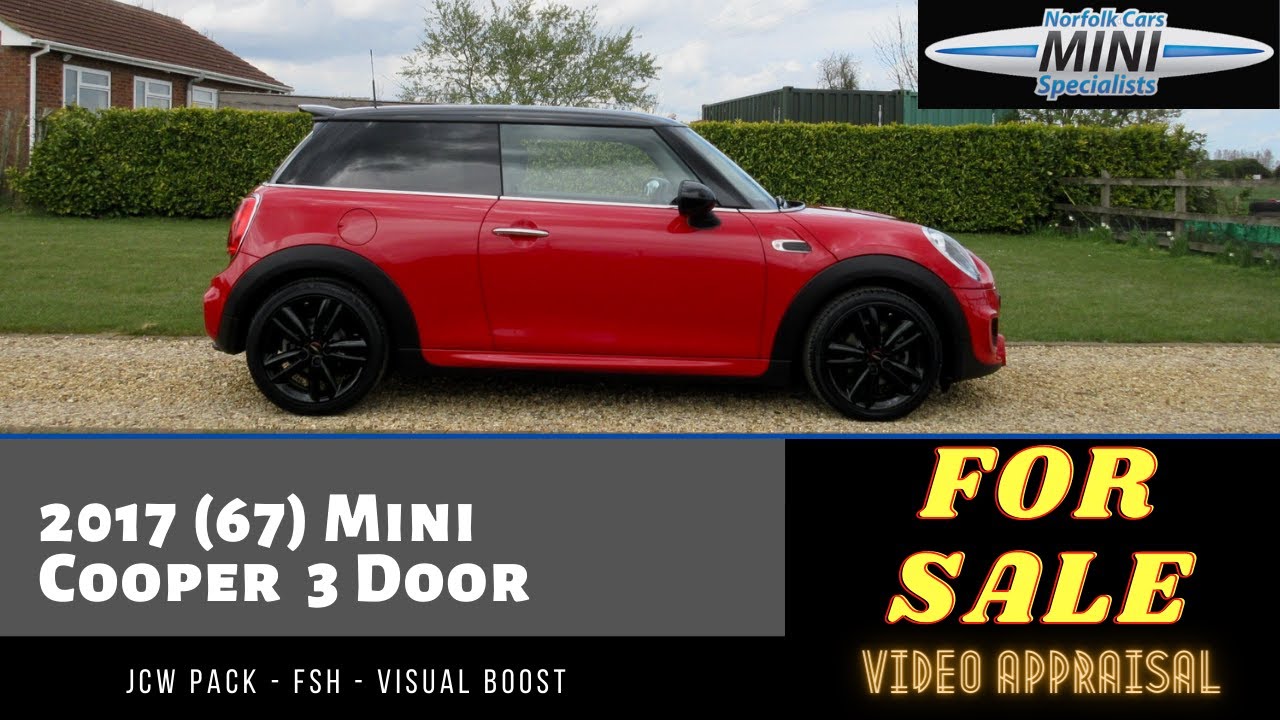 2017 Mini Cooper JCW Sport Pack Chilli Red - YouTube