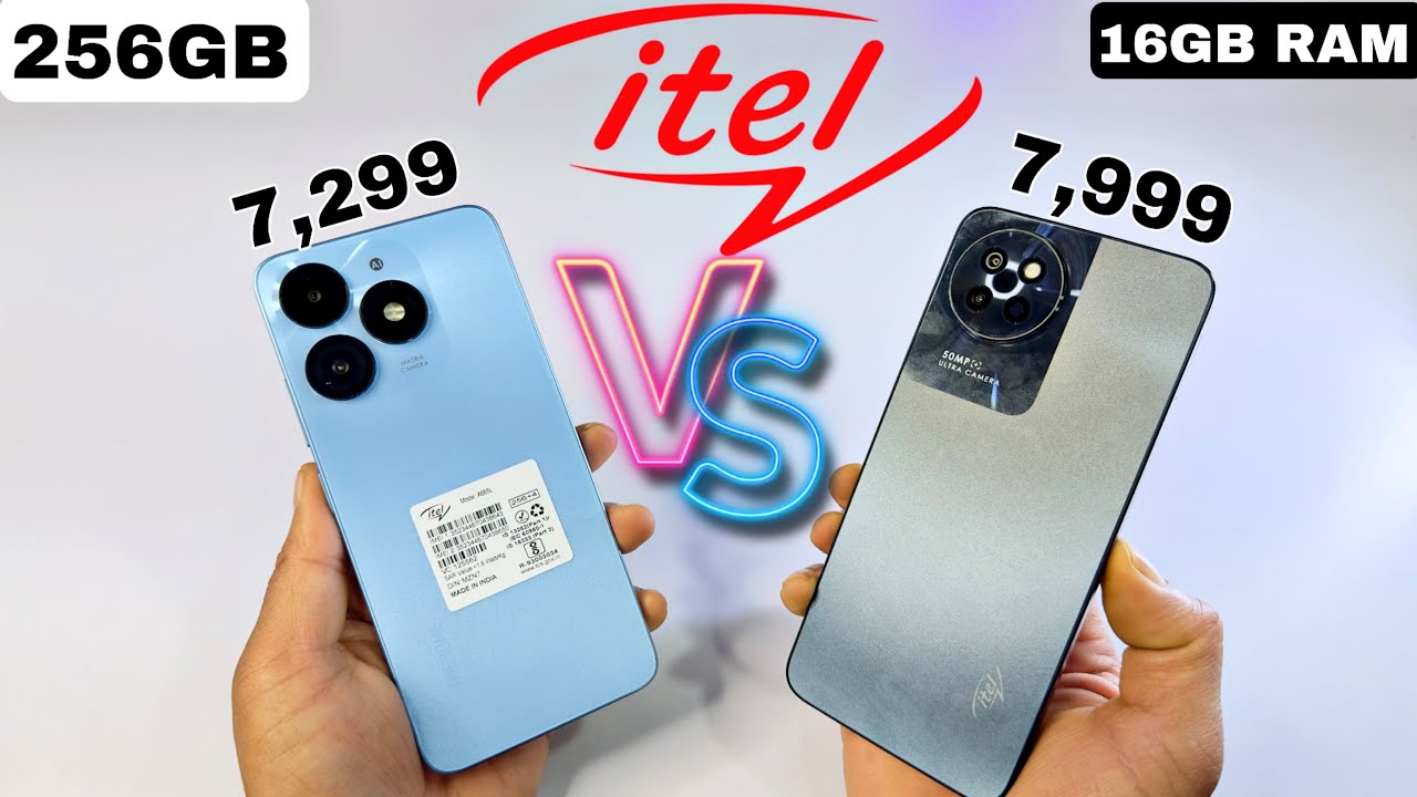 16GB RAM 256GB Under 8000 🔥 Itel A70 🆚 Itel S23 ⚡ Unboxing and ...