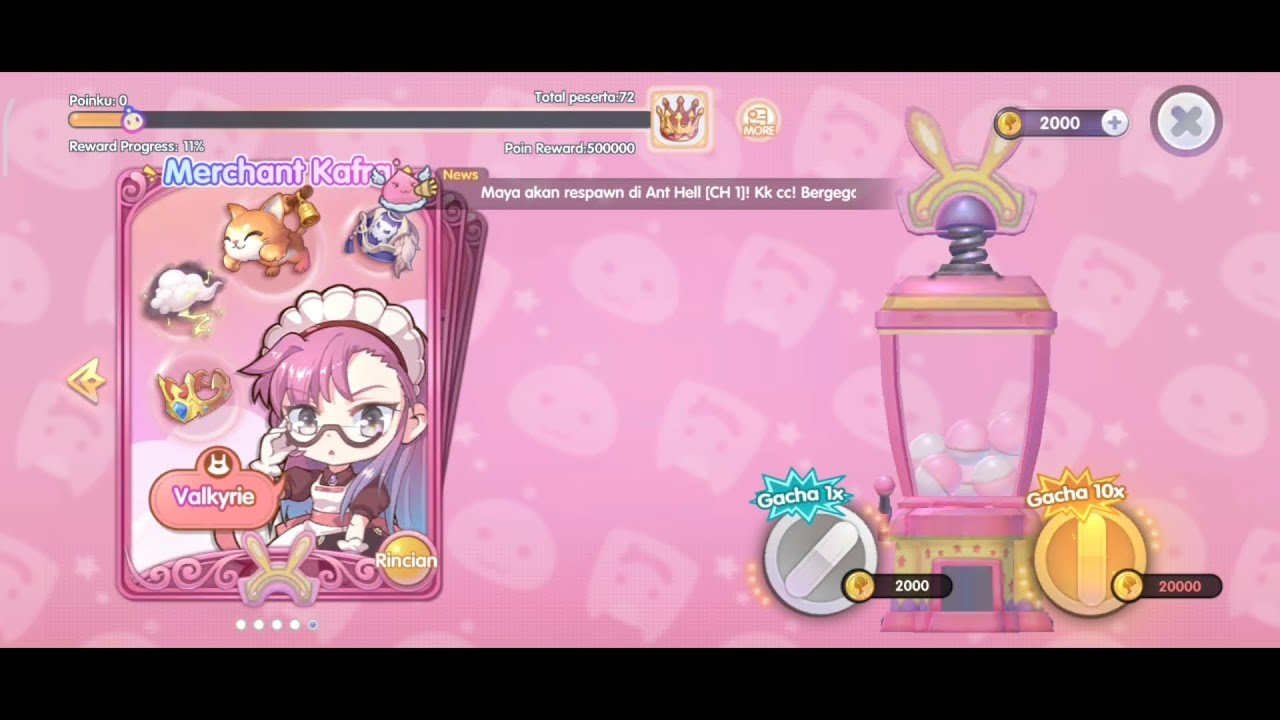 GACHA COIN VALKYRIE ROX - YouTube