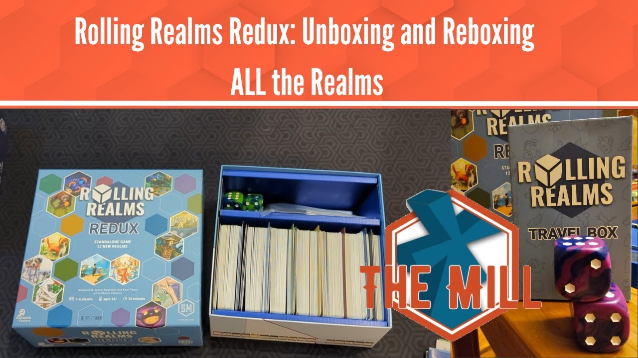 Rolling Realms Redux: Unboxing and Reboxing ALL the Realms - YouTube